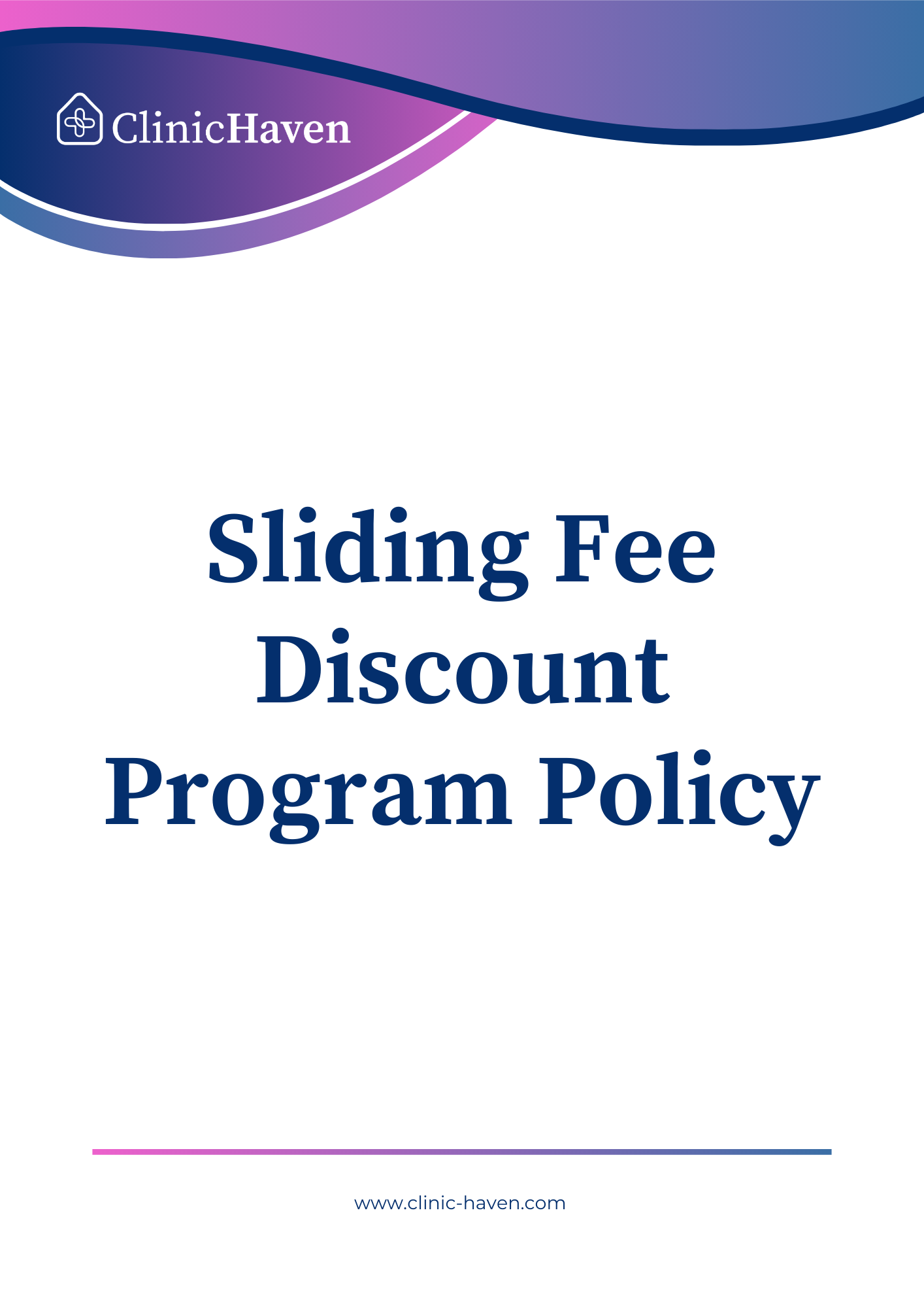 Sliding Fee Discount Program