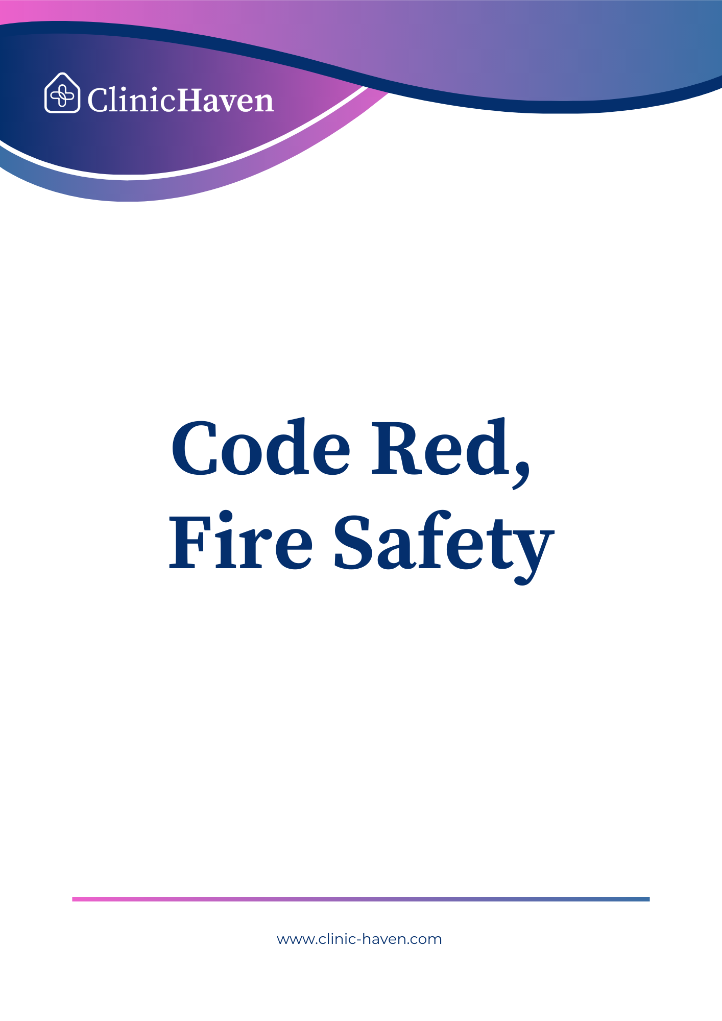 Code Red, Fire Safety